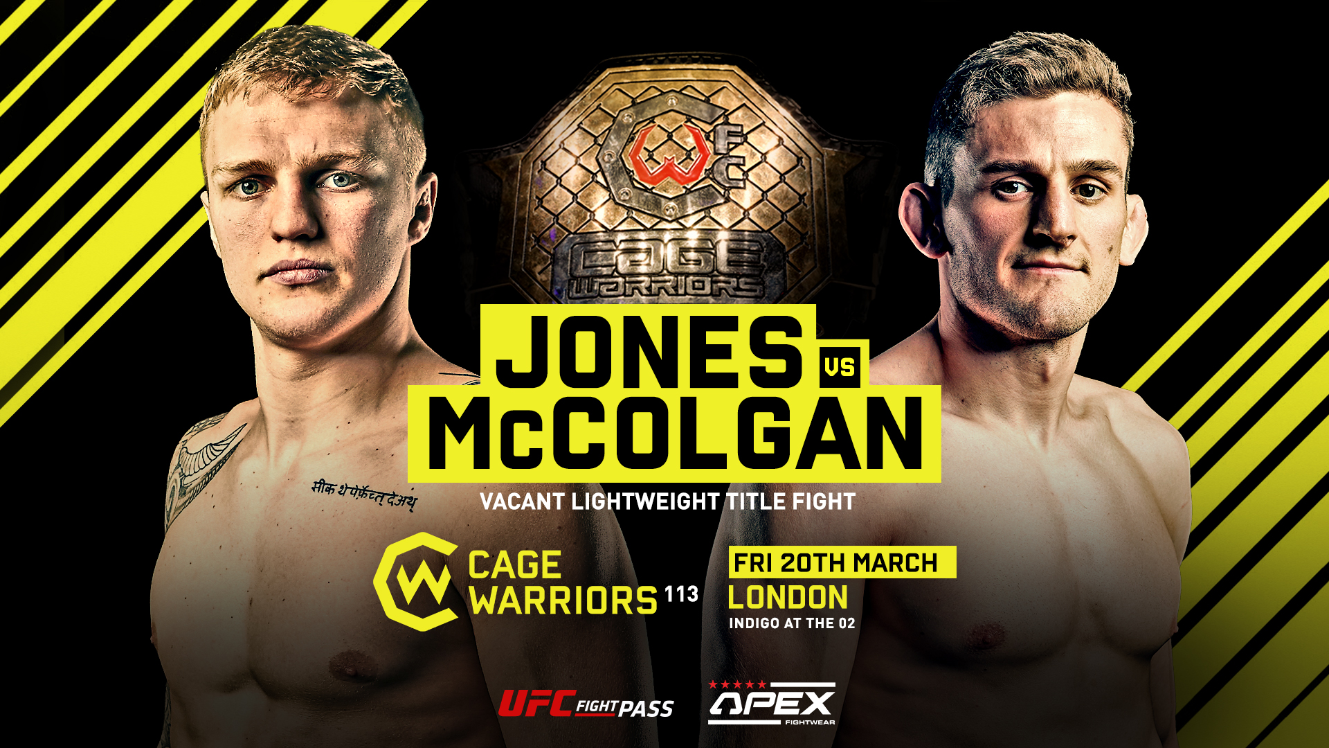 Cage Warriors 113 Free Fight: Joe McColgan vs Richard Williams ...